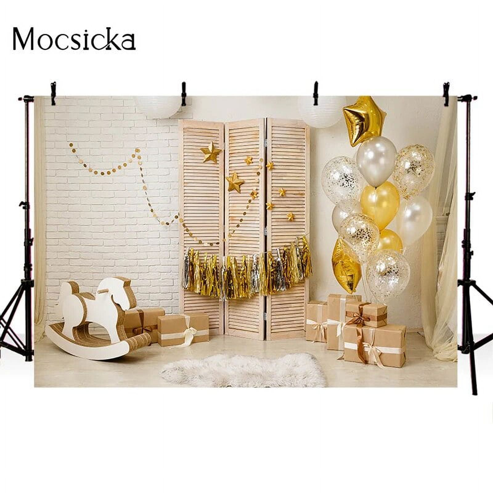 1st Birthday Photography Background Balloon Newborn Photography Studio ...