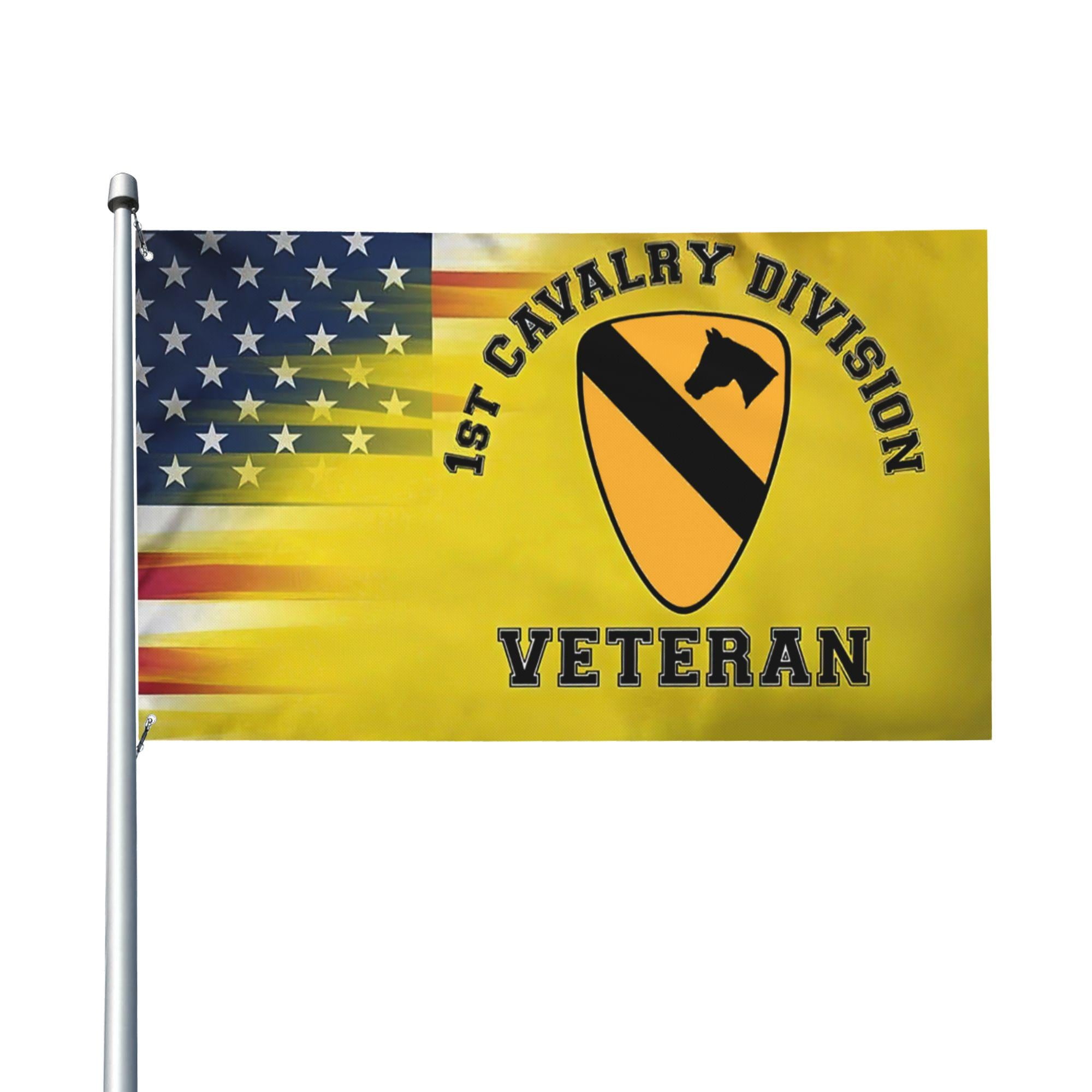 1st Cav Vet College Flag Outdoor Decorative Flag Garden Flag Landscape ...