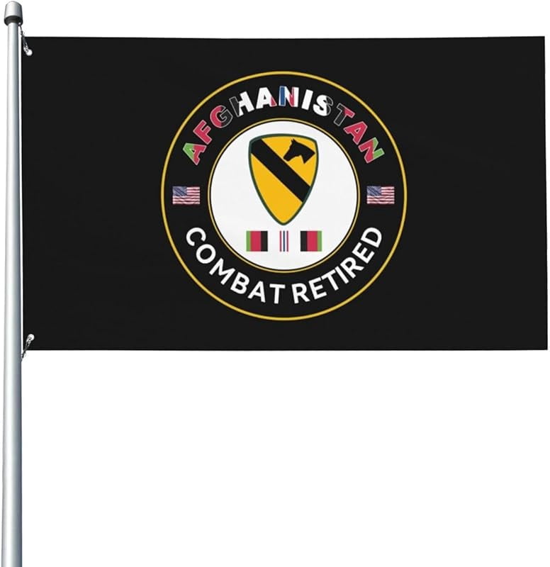1st Cavalry Division Afghanistan Combat Flag Outdoor Garden Flag Breeze ...
