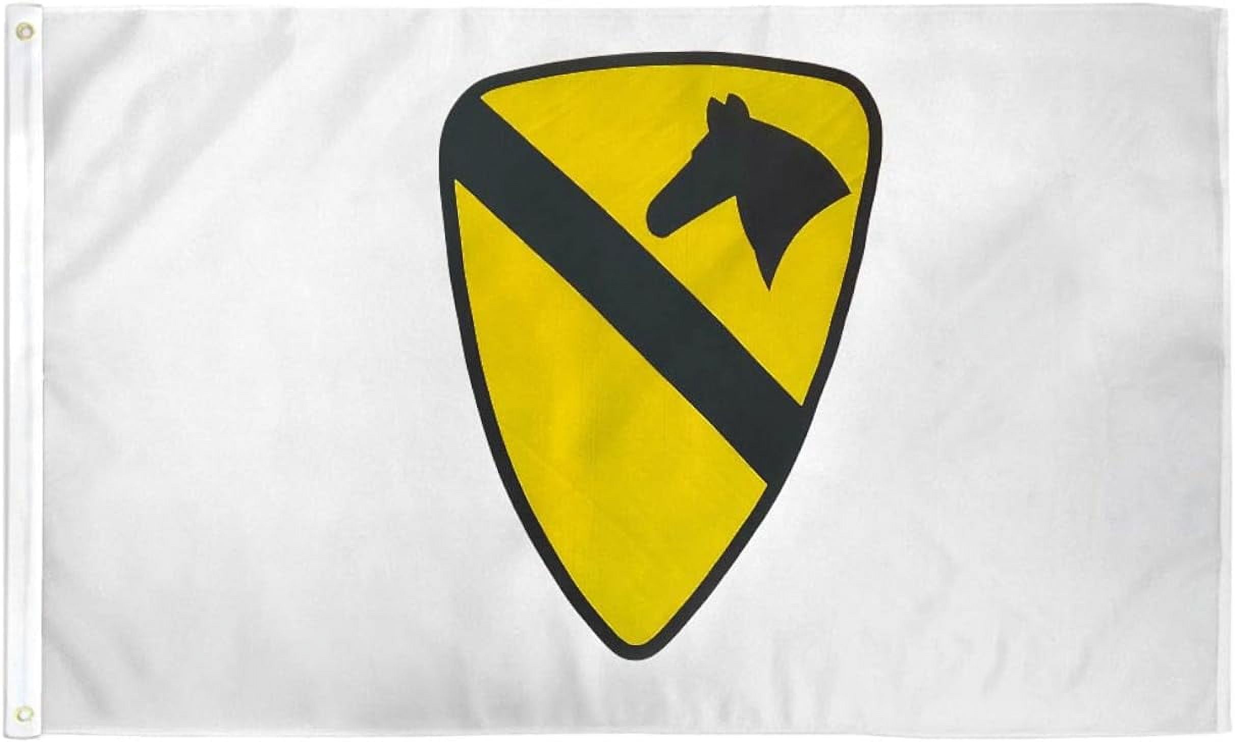 1st Cavalry Division of United States Flag - 3x5 Ft - Polyester First ...