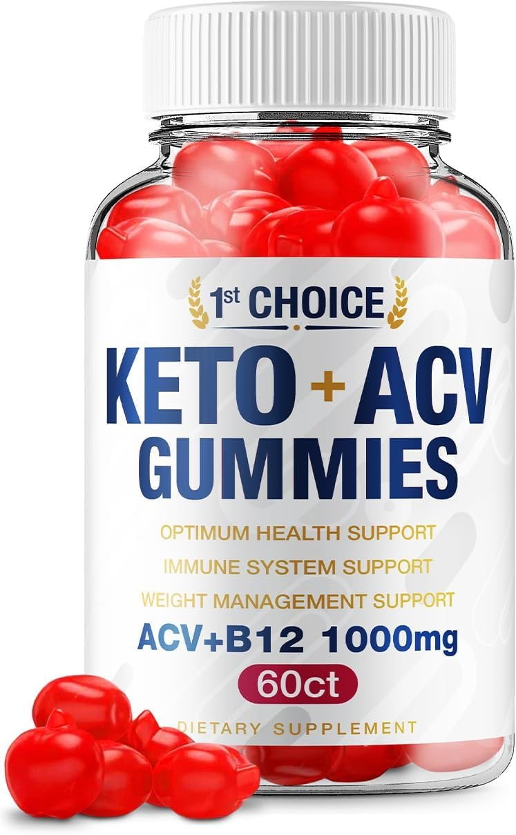1st Choice Keto ACV Weight Loss Gummies, Advanced Formula, B12, Beet ...