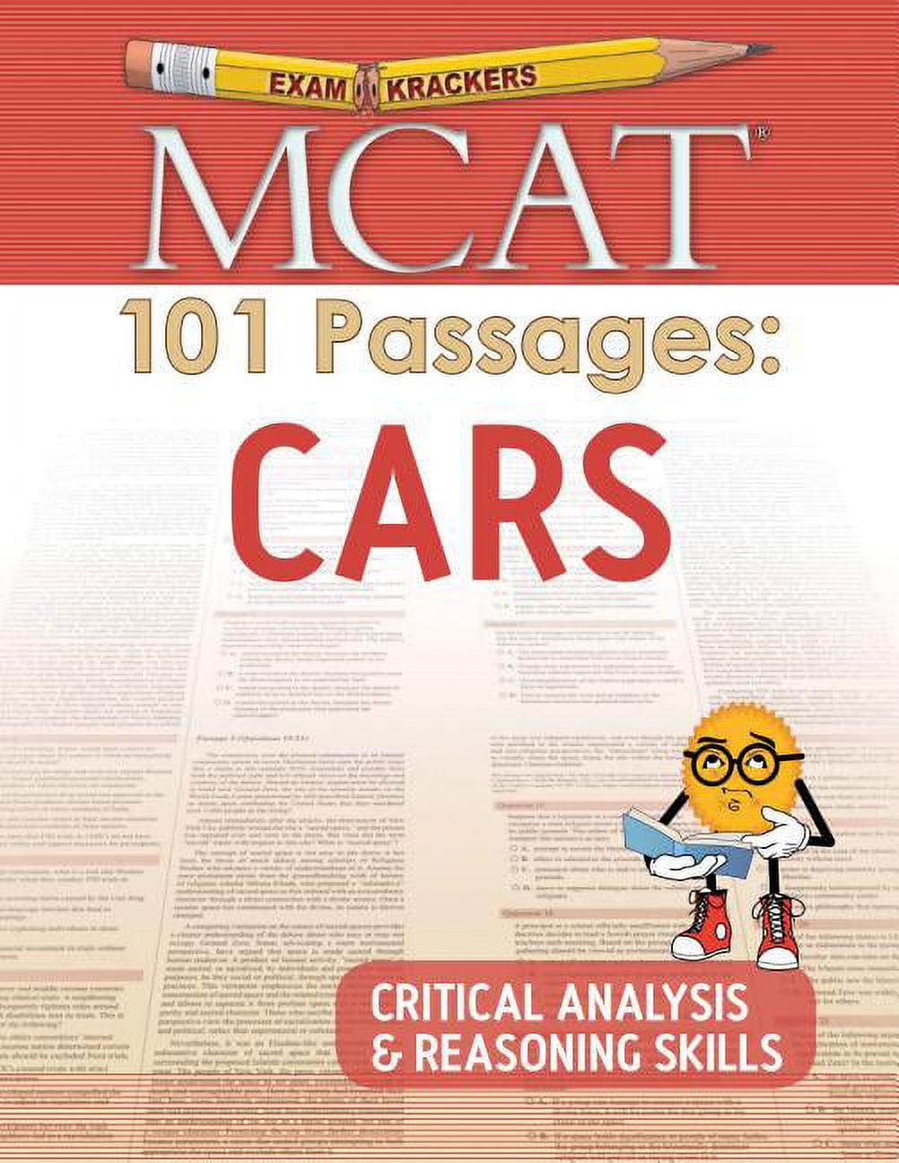 1st Edition: Examkrackers MCAT 101 Passages: Cars: Critical Analysis ...