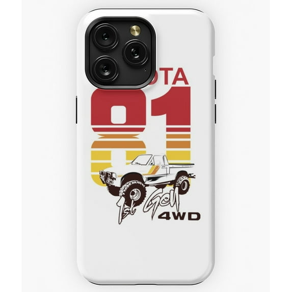 1st Gen Toyota Truck 4WD 1981 G1246 Phone Case for iPhone17 16 15 14 13 ...