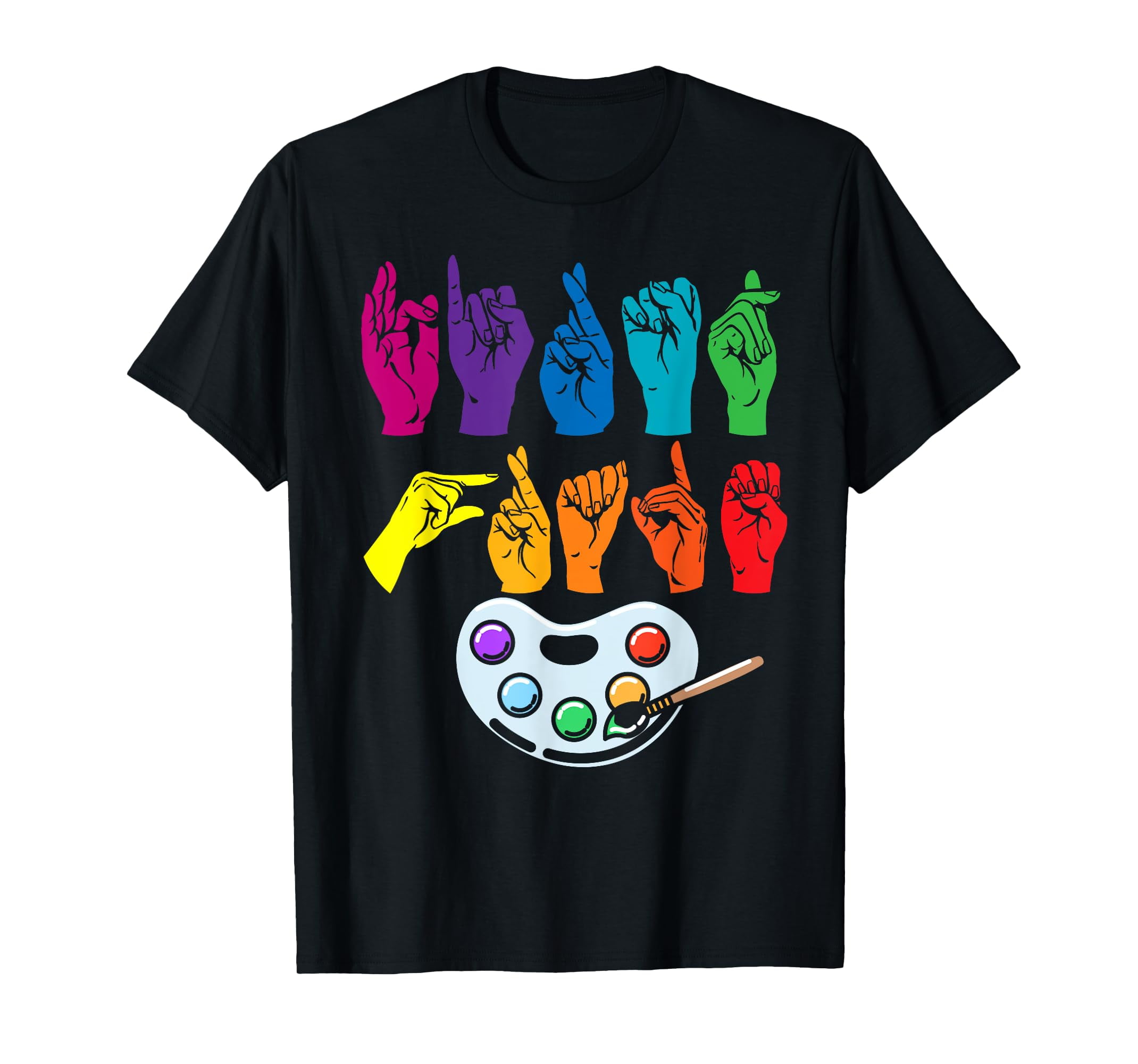 1st Grade American Sign Language Back To School ASL Students T-Shirt ...