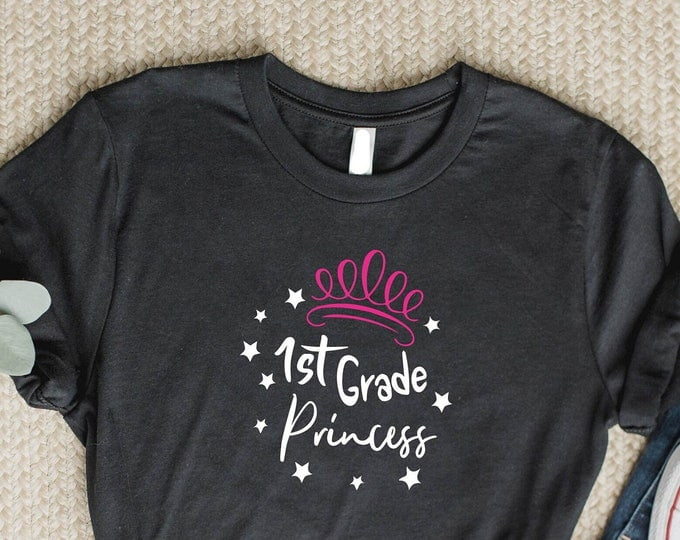 1st Grade Princess Shirt: Back to School Tee - Walmart.com