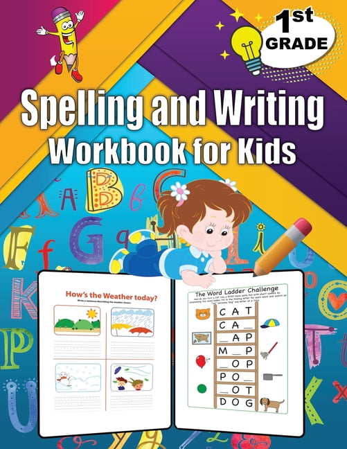 1st Grade Spelling and Writing Workbook for Kids : Spelling & Writing ...