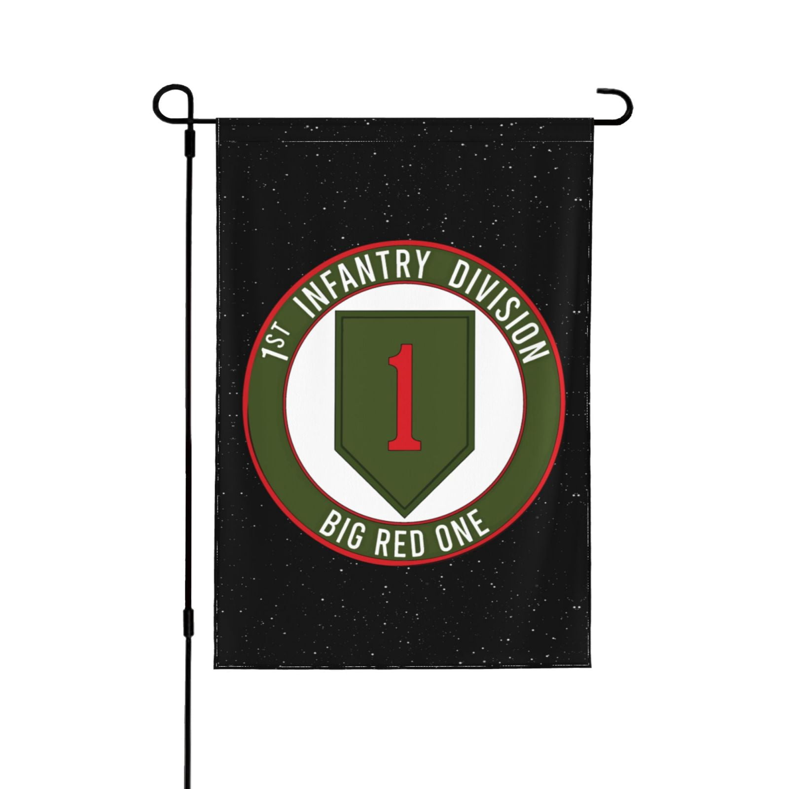 1st Infantry Division Big Red One Garden Flag 12.5x18 Inch Double Sided ...