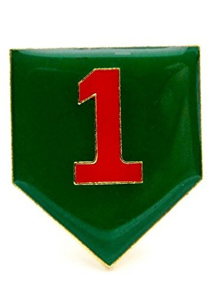 1st Infantry Division US Army Lapel Hat Pin Gift Brass Military PPM014 ...