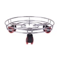 1st Roller Metal Roller 34 Cm Round Stand With 3 Steering Rollers For ...