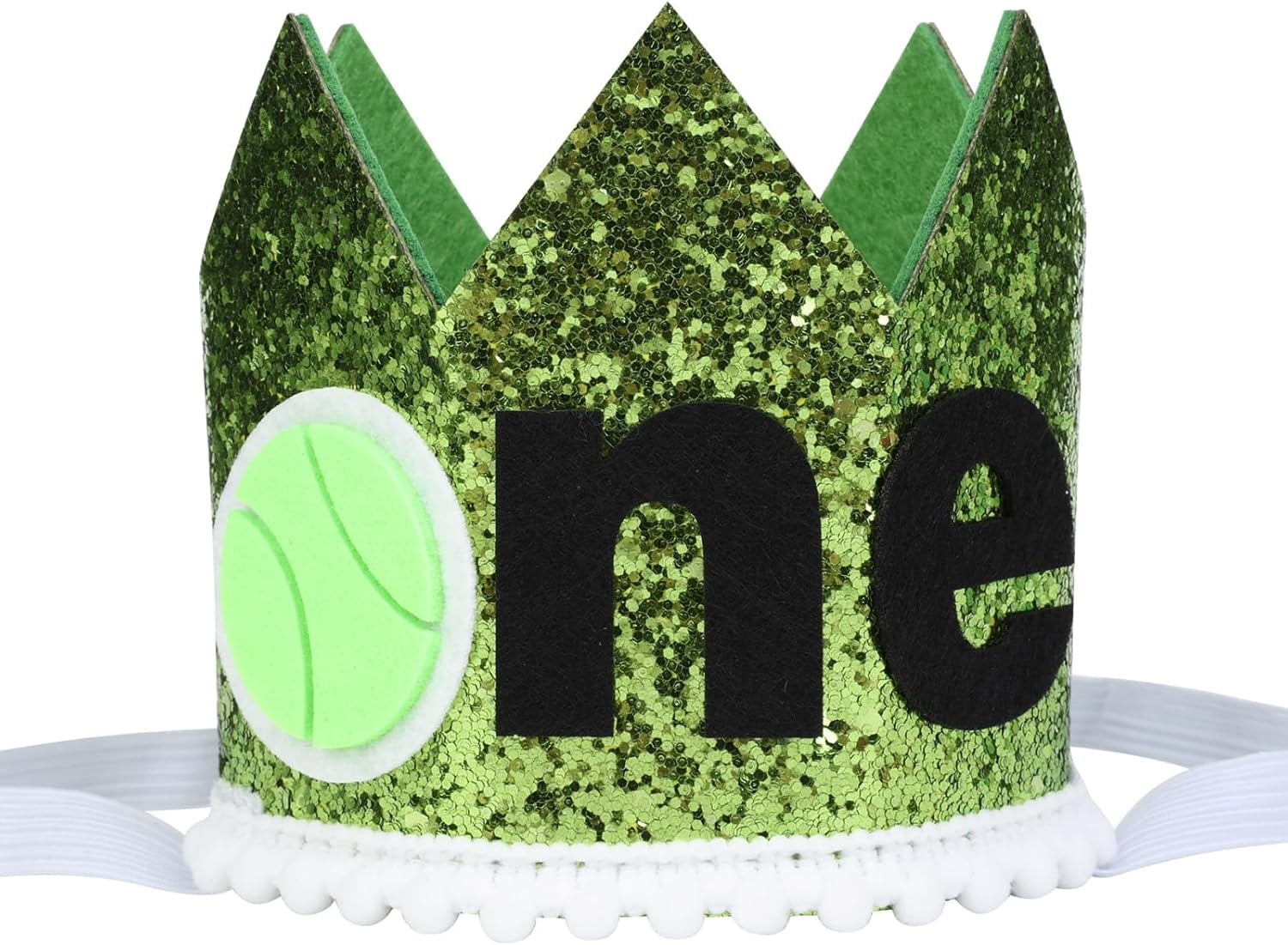 1st Tennis Birthday Hat for Girls and Boys, 1st Birthday Crown Hat for ...