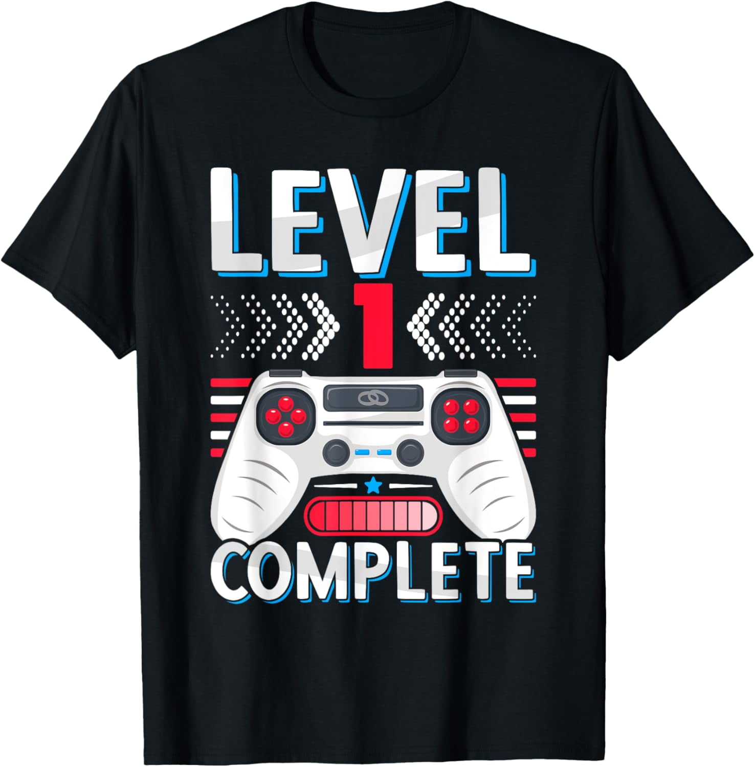 1st Wedding Anniversary | For Him & Her | Level 1 Complete T-Shirt ...