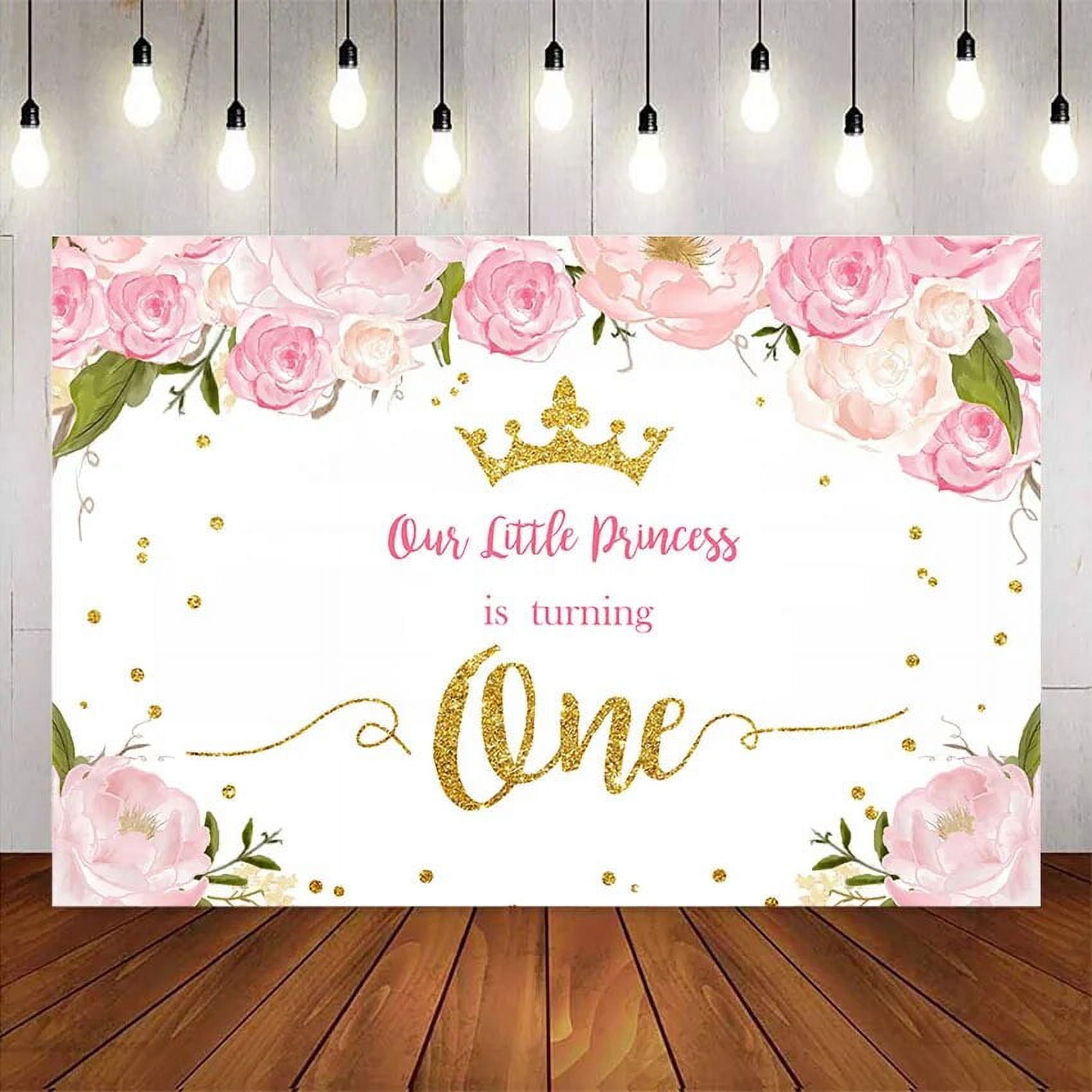 1st birthday party decoration floral first birthday photo background ...