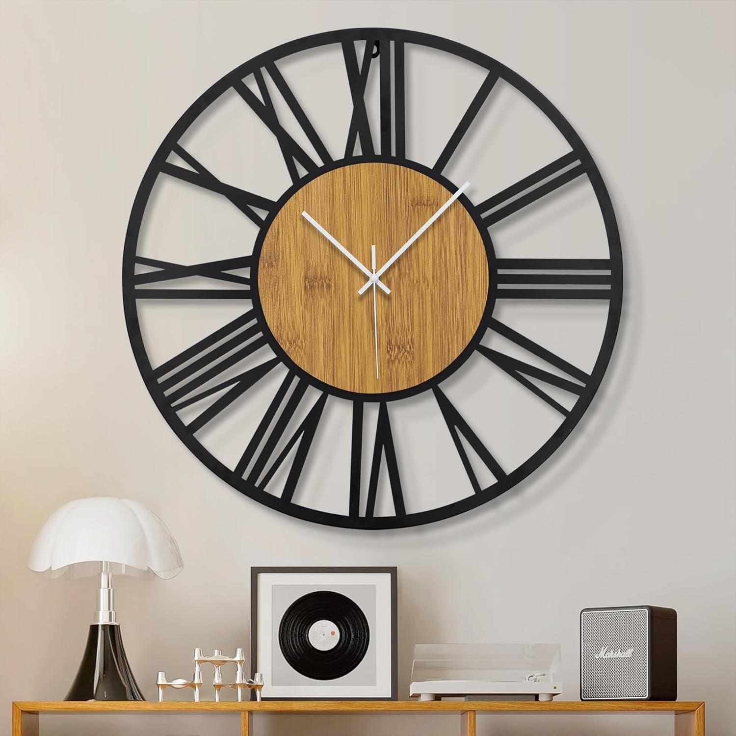 1st owned Large Wall Clocks for Living Room Decor- Modern 20 inch ...