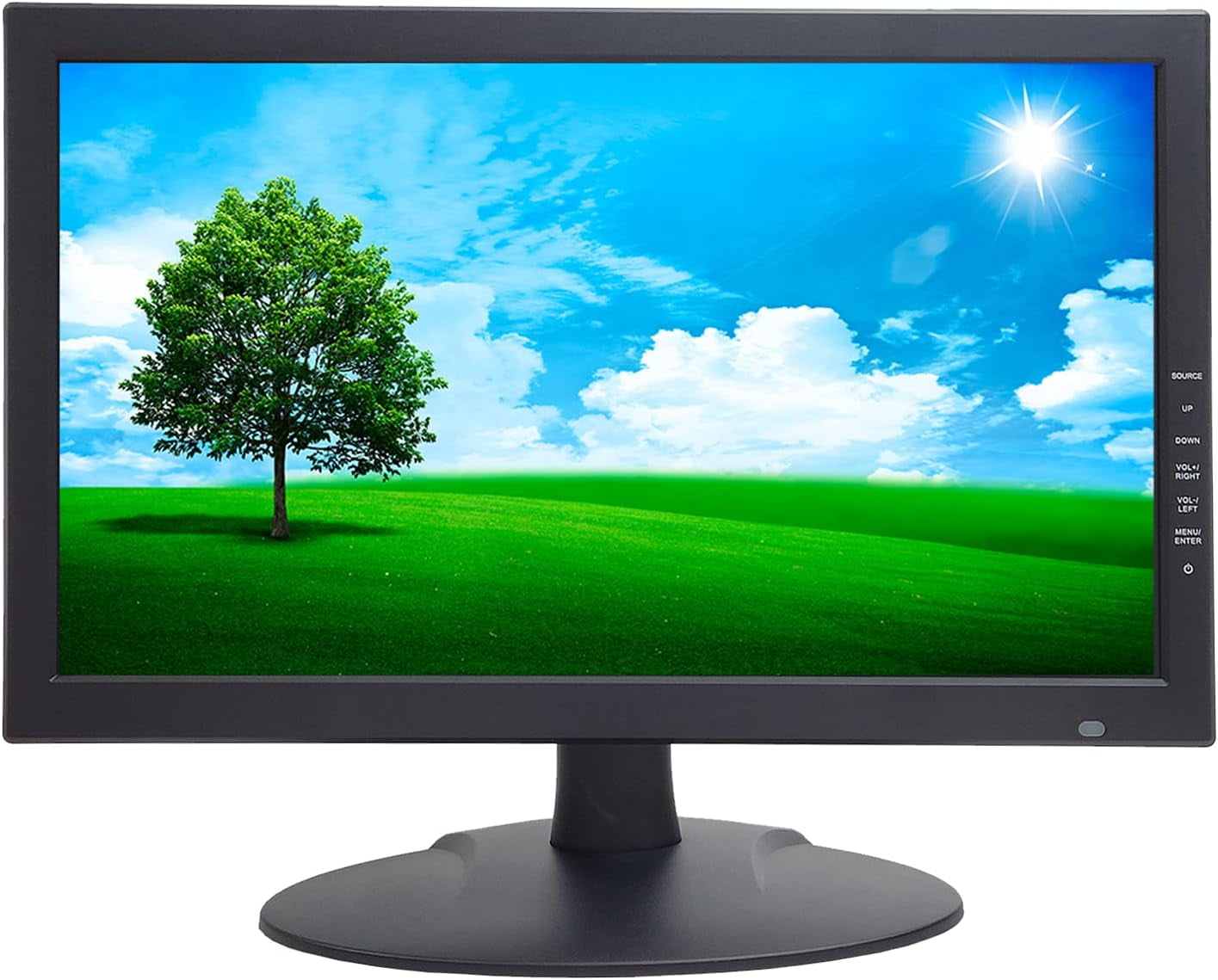 1stPV 18.5 16:9 Wide Screen Security Monitor with HDMI VGA & BNC Inputs ...