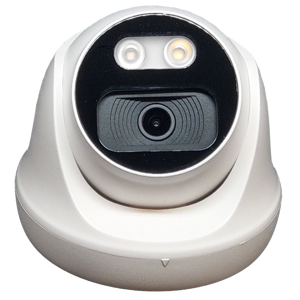 1stPV 2.8mm Fixed Lens Full-Color Dome Outdoor Security Camera, 2MP ...