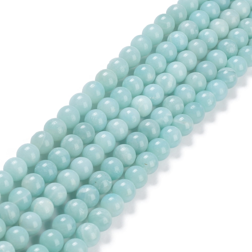 1strand Grade A Natural Amazonite Beads Strands Round 12~12.5mm Hole: 1 ...