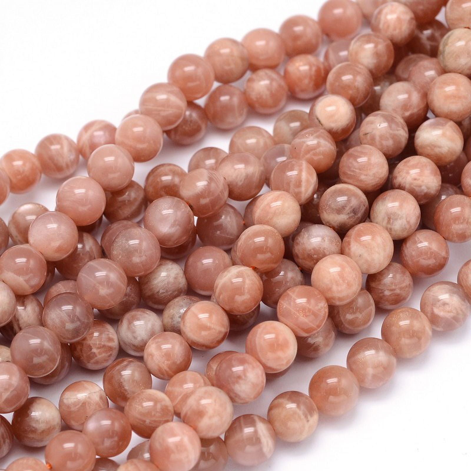 1strand Round Natural Grade B Sunstone Beads Strands 6mm Hole: 1mm ...