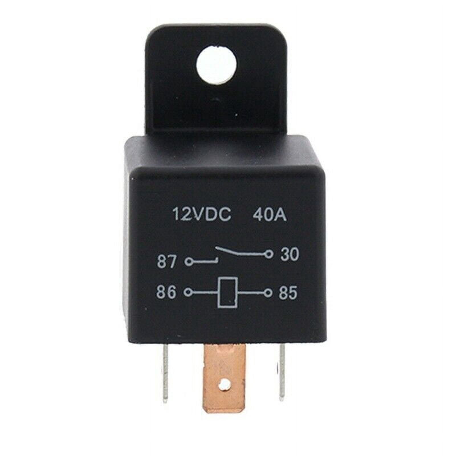 1x 4 Pin Power Relay 12v 40A Universal Fit Replacement Plug In Panel ...