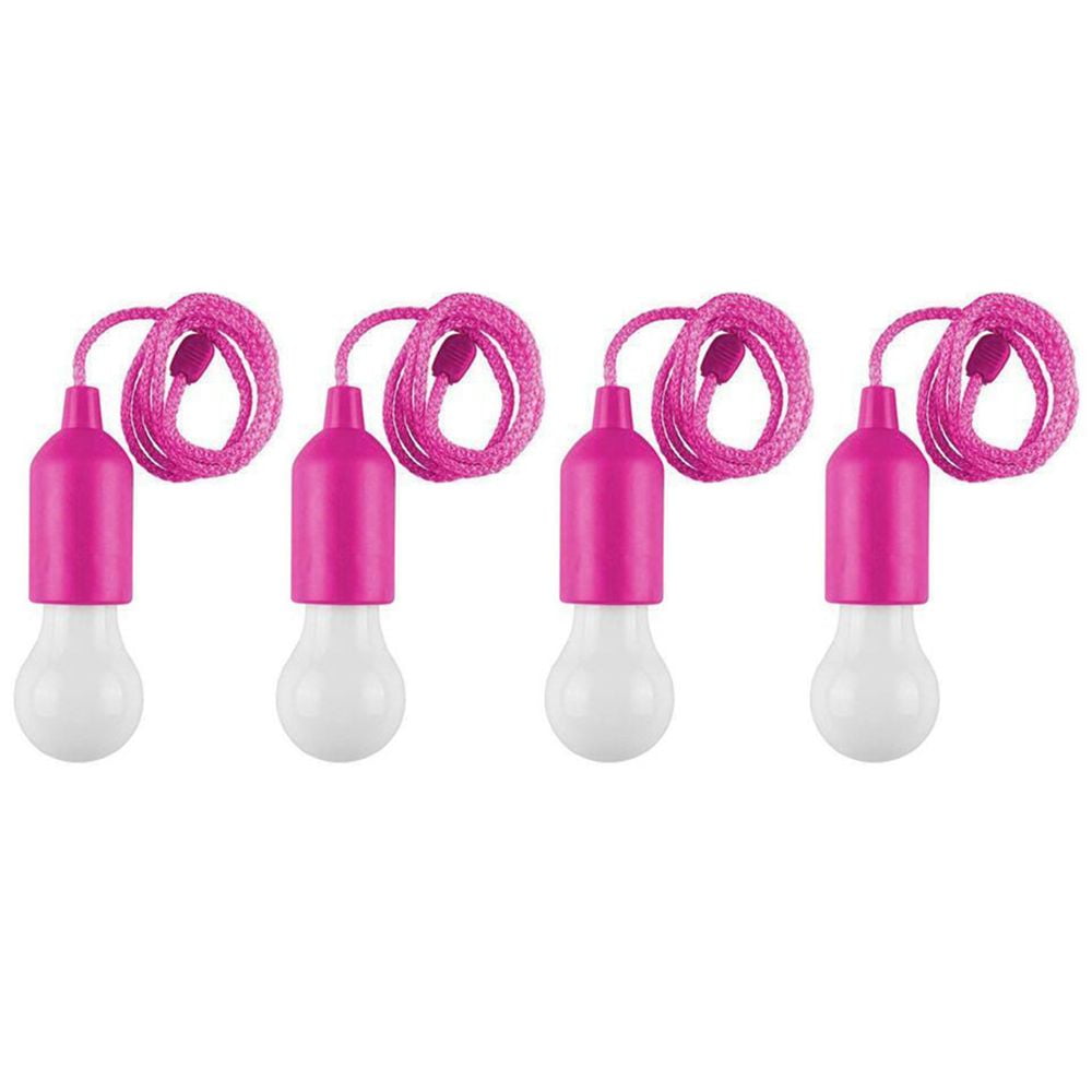 1x/4x/8x Retro Portable Battery Powered Garden Outdoor Drawstring Light ...