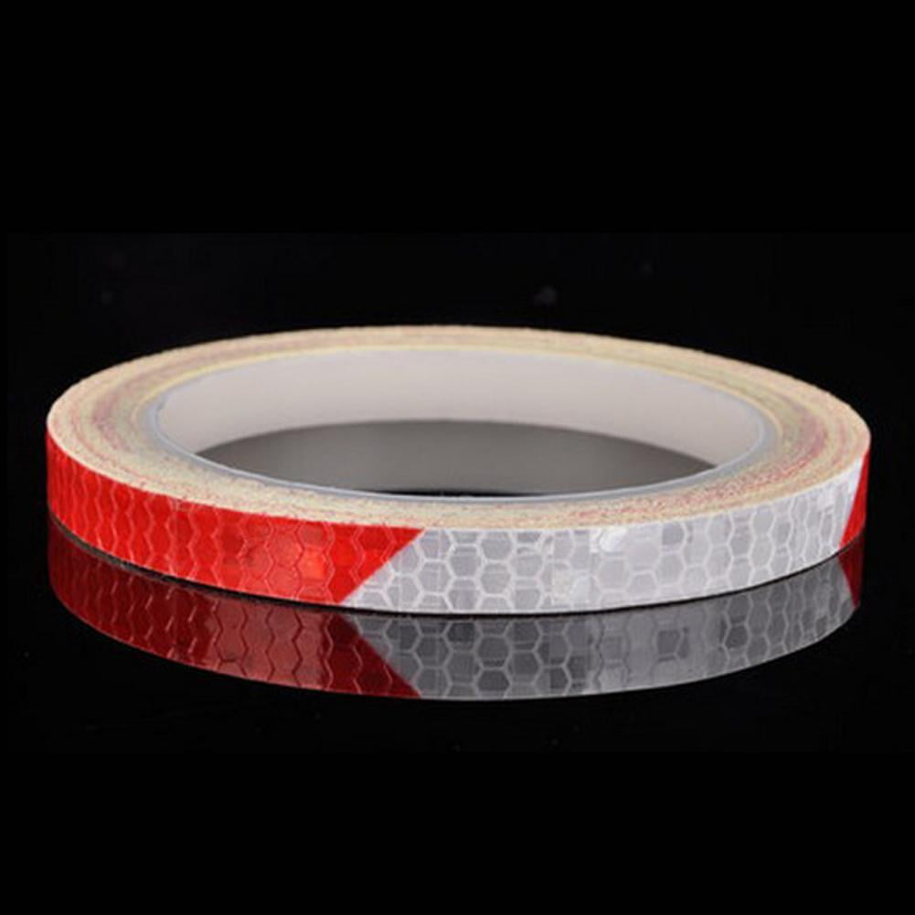 1x 8M Bicycle Wheels Reflect Fluorescent MTB Bike Reflective Strips ...