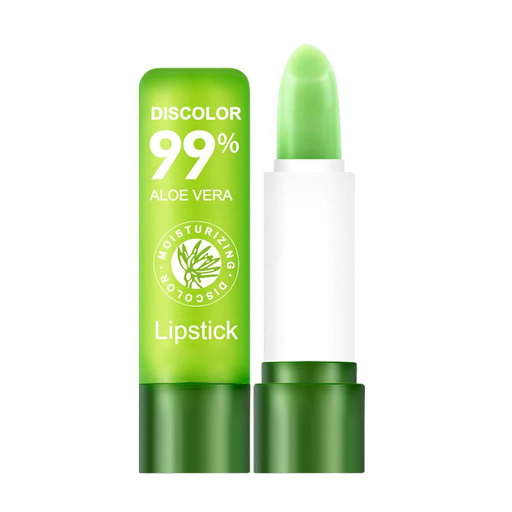 1x Aloe Vera Lipstick Color Mood Changing Long Lasting 7W3Q Lipsti G7P5 ...