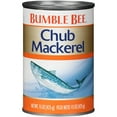 1x Bumble Bee Chub Mackerel, 15 oz Can - Canned Mackerel Fish, High ...