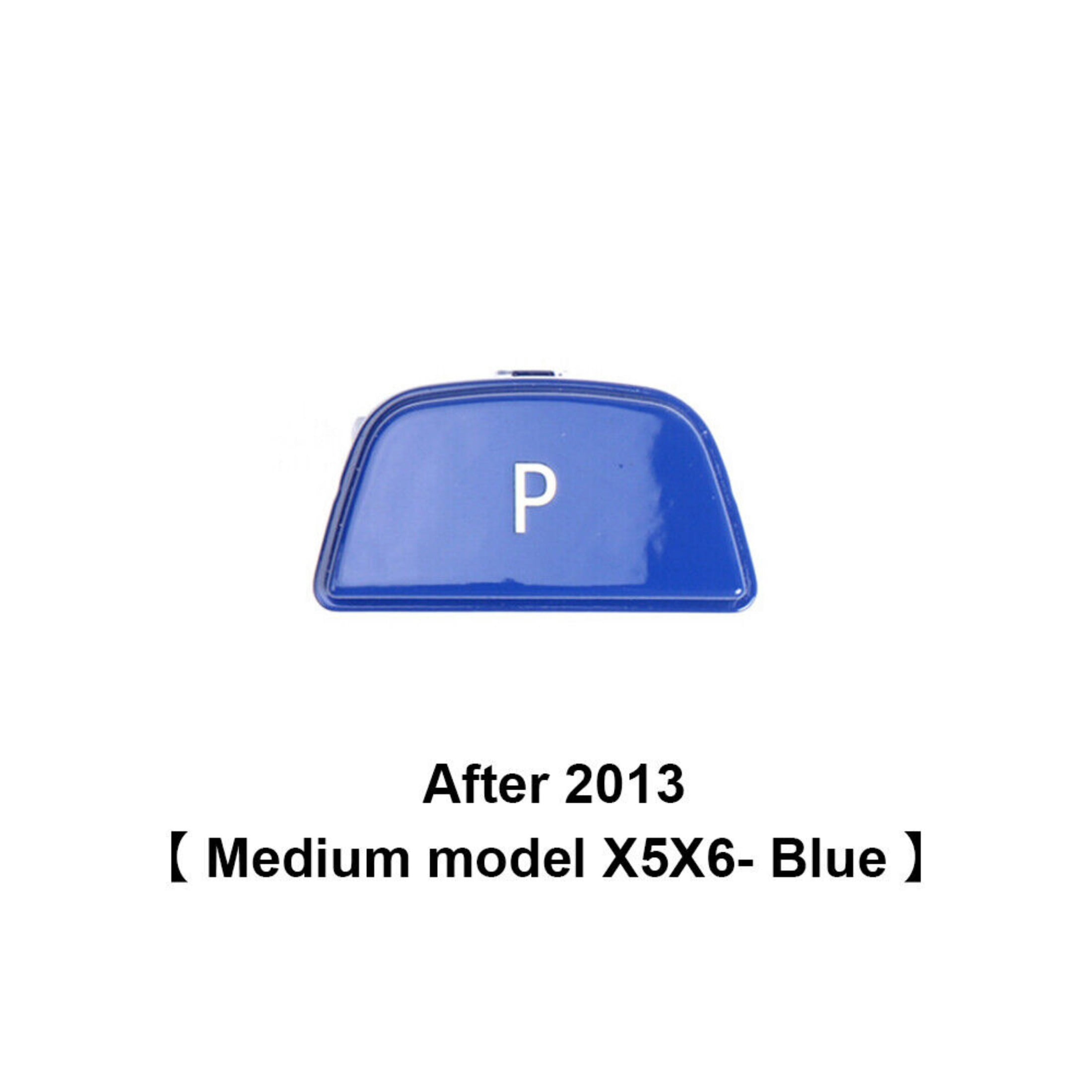 1x Car Gear Lever Auto Parking Button Letter P Button Compatible with ...