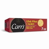 1x Carr's, Whole Wheat Crackers, Non-GMO Project Verified, Baked with ...