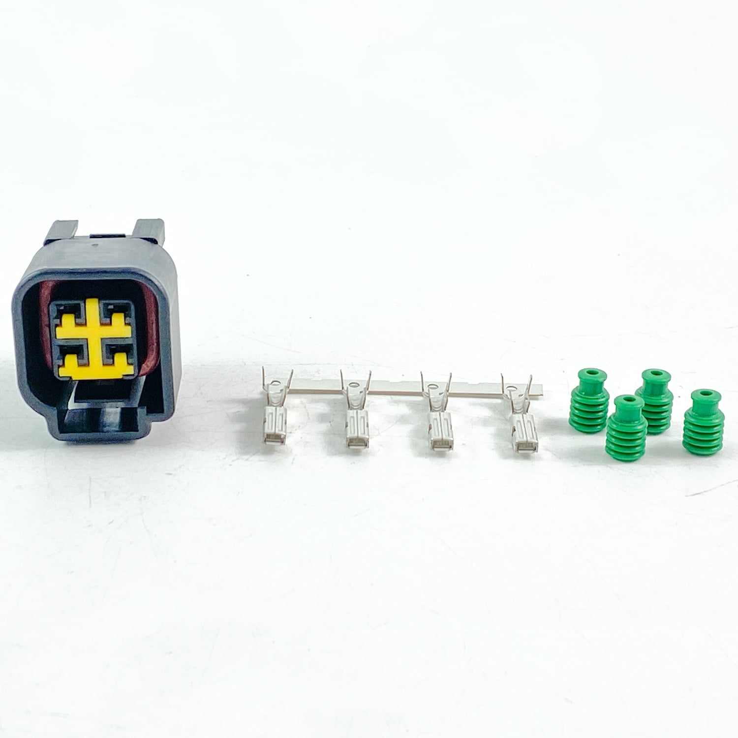 1x Connector 4-way for Misc 09900-28710-019 w/out wire - Walmart.com