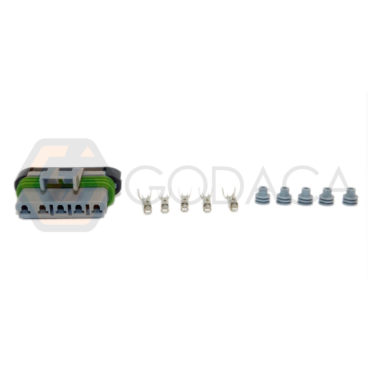 1x Connector 5-way for Tail Light PT1937 w/out wire - Walmart.com