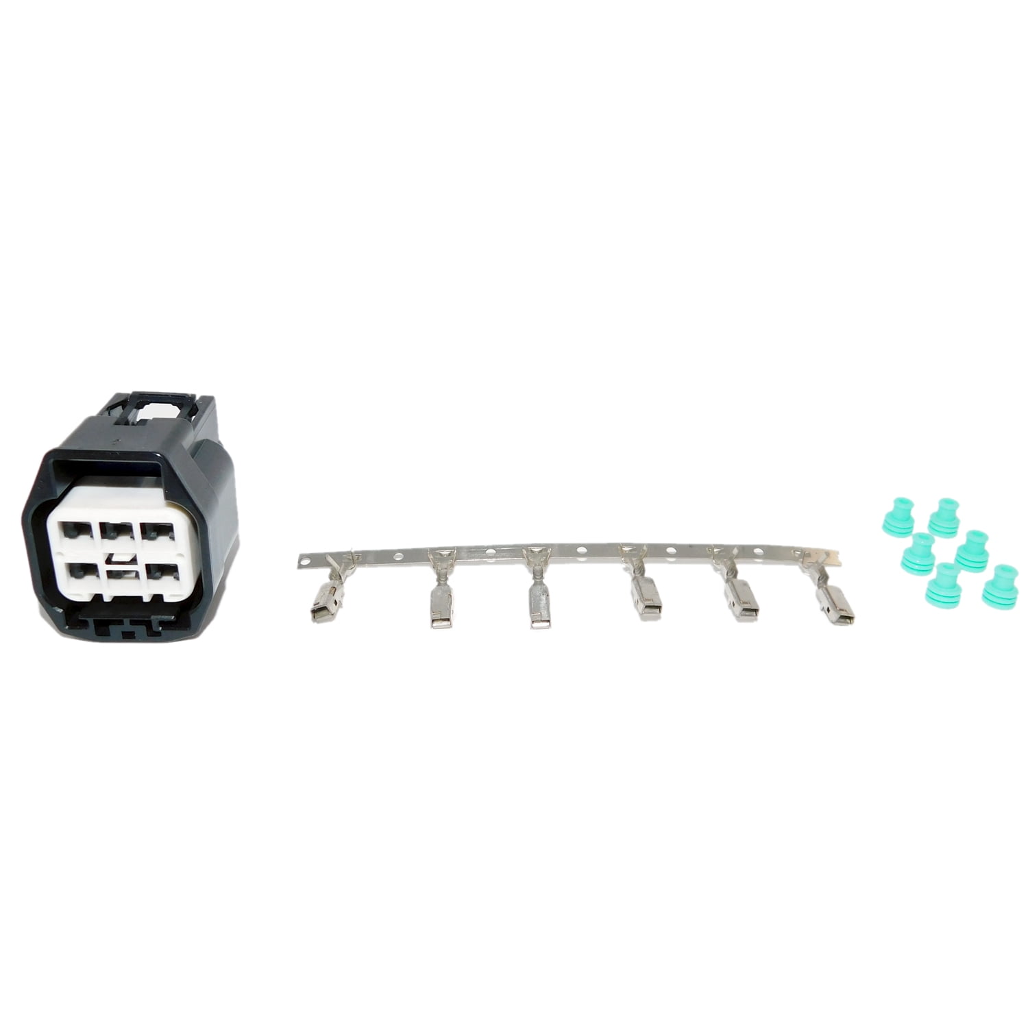1x Connector 6-way for Power Windows Motor WPT-1344 w/out wire ...