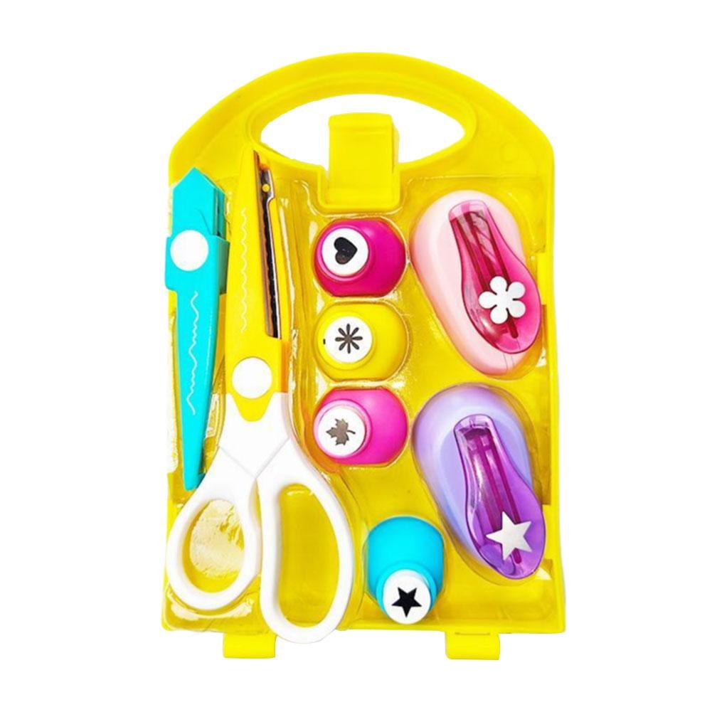 1x Creative Kids Puncher Craft Set,Craft Hole Punch Shape Embossing ...