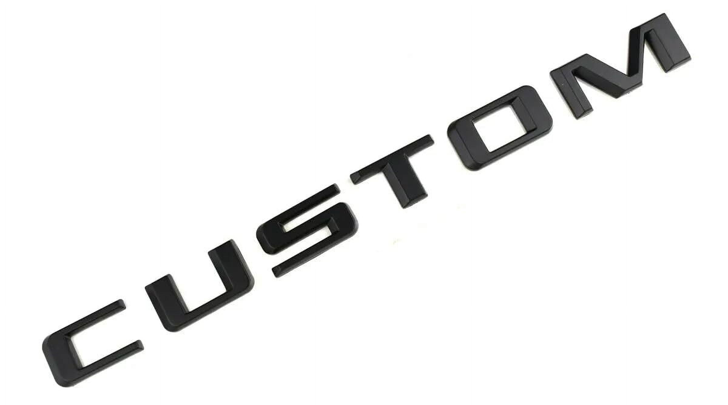 1x Custom Letters Emblems 3D Tailgate Decals Sticker Replacement for ...