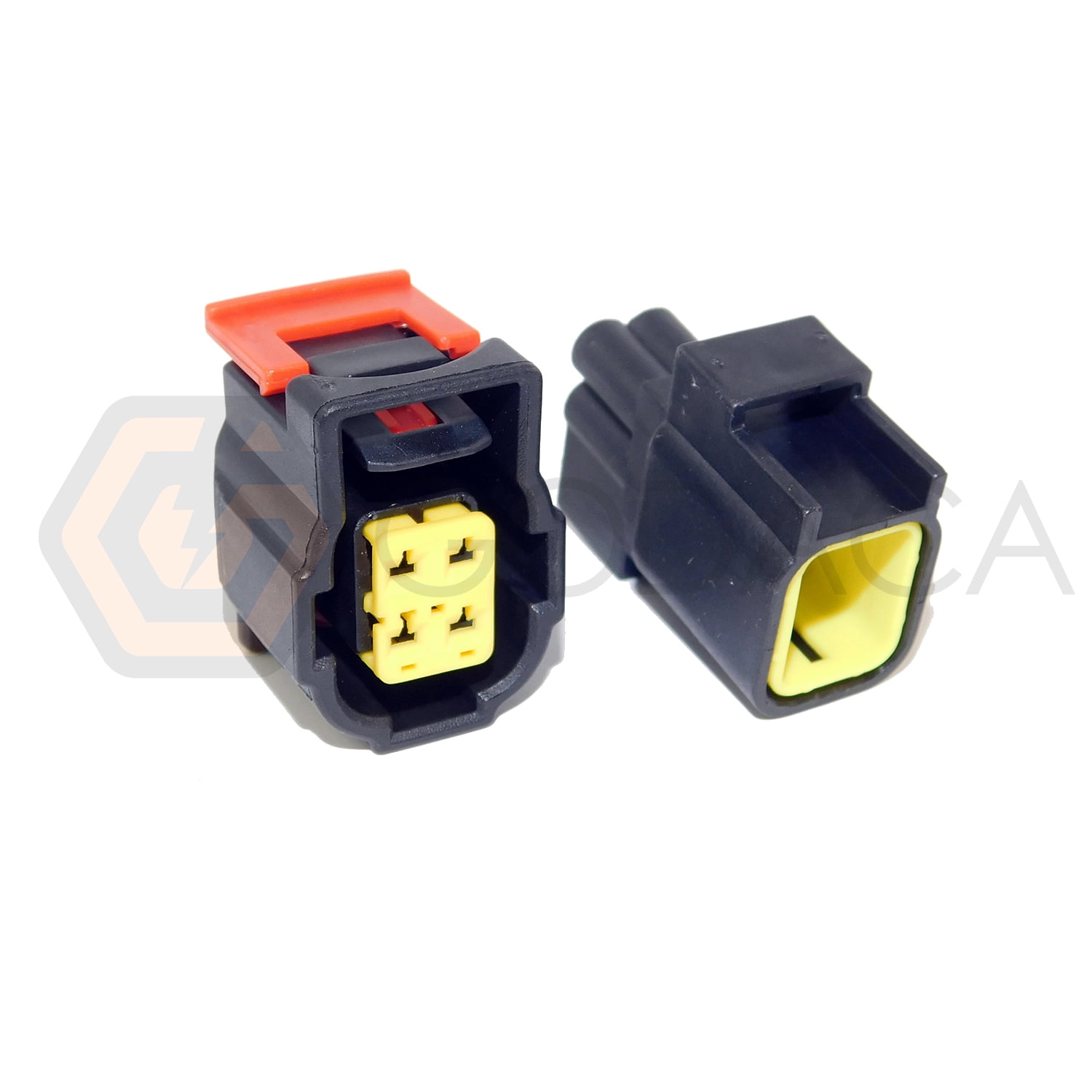 4-Pin O2 Oxygen Sensor Connector, Male & Female, without Wire ...