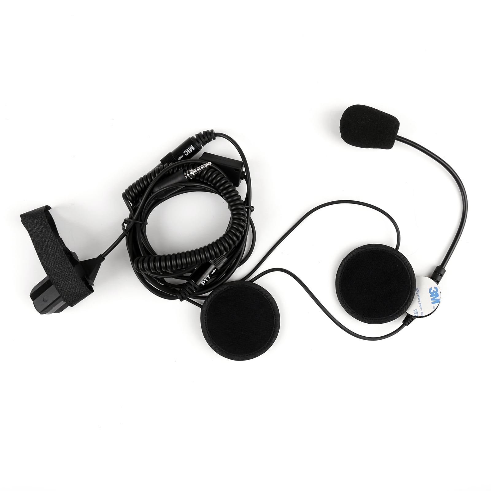 1x Helmet Tactical Motorcycle Race Headset PTT For Yaesu YAESU VX-7R VX ...