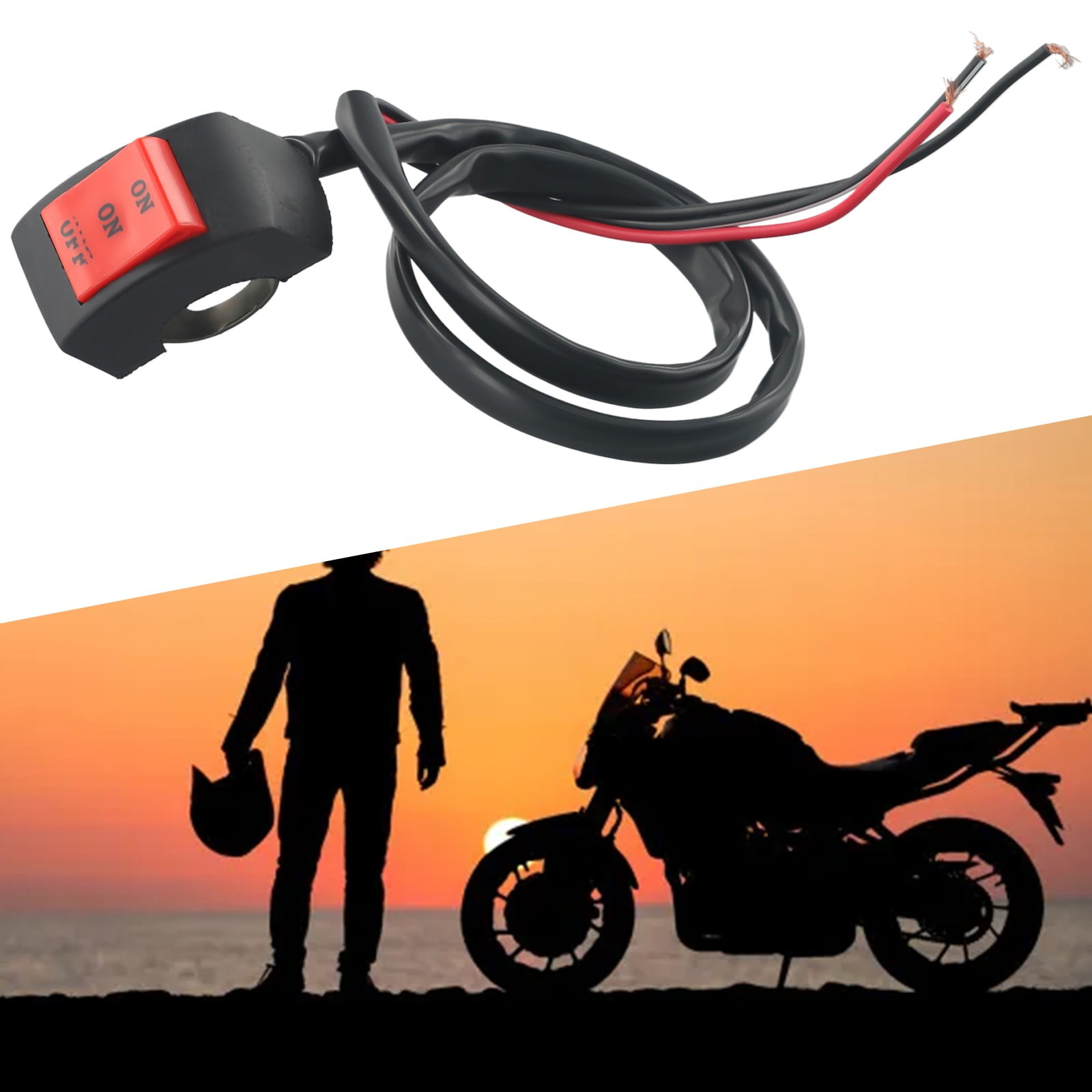 1X Led Spotlight Switch Far And Near Three Line Headlight Driving Light ...