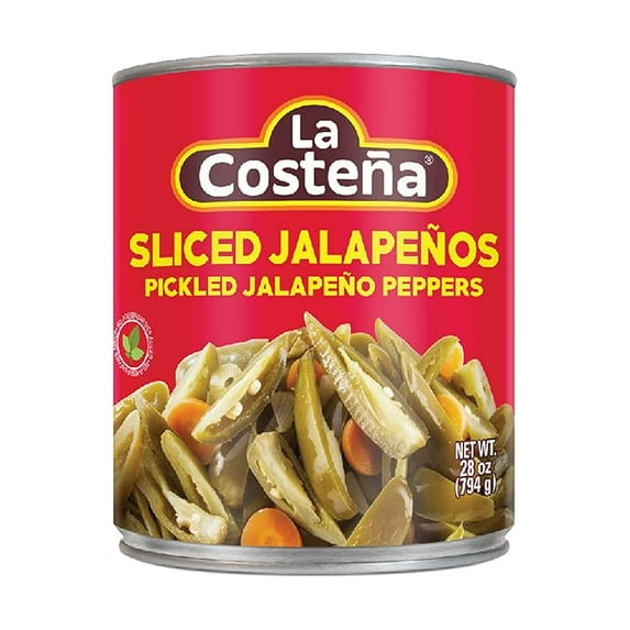 1x La Costeña Sliced Jalapeno Peppers - Pickled Jalapenos - Jalapeno ...