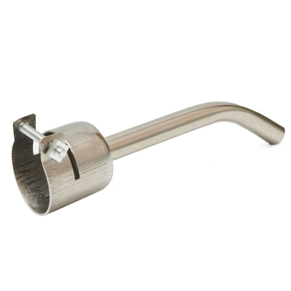 1x Long Bent Curved Angle Welding Nozzle For 850 Series Hot Air Rework ...