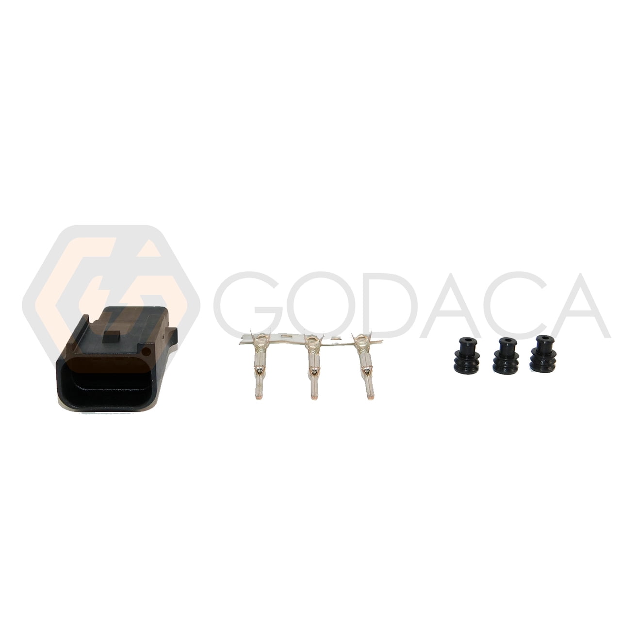 1x Male Connector 3-way for CPS WPT-1205 w/out wire - Walmart.com