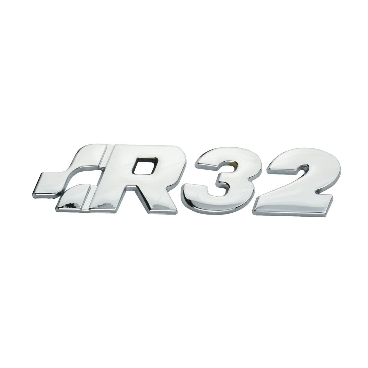 1x Metal R32 Emblem Rear Trunk Badge Logo Nameplate Car's Body Sticker ...