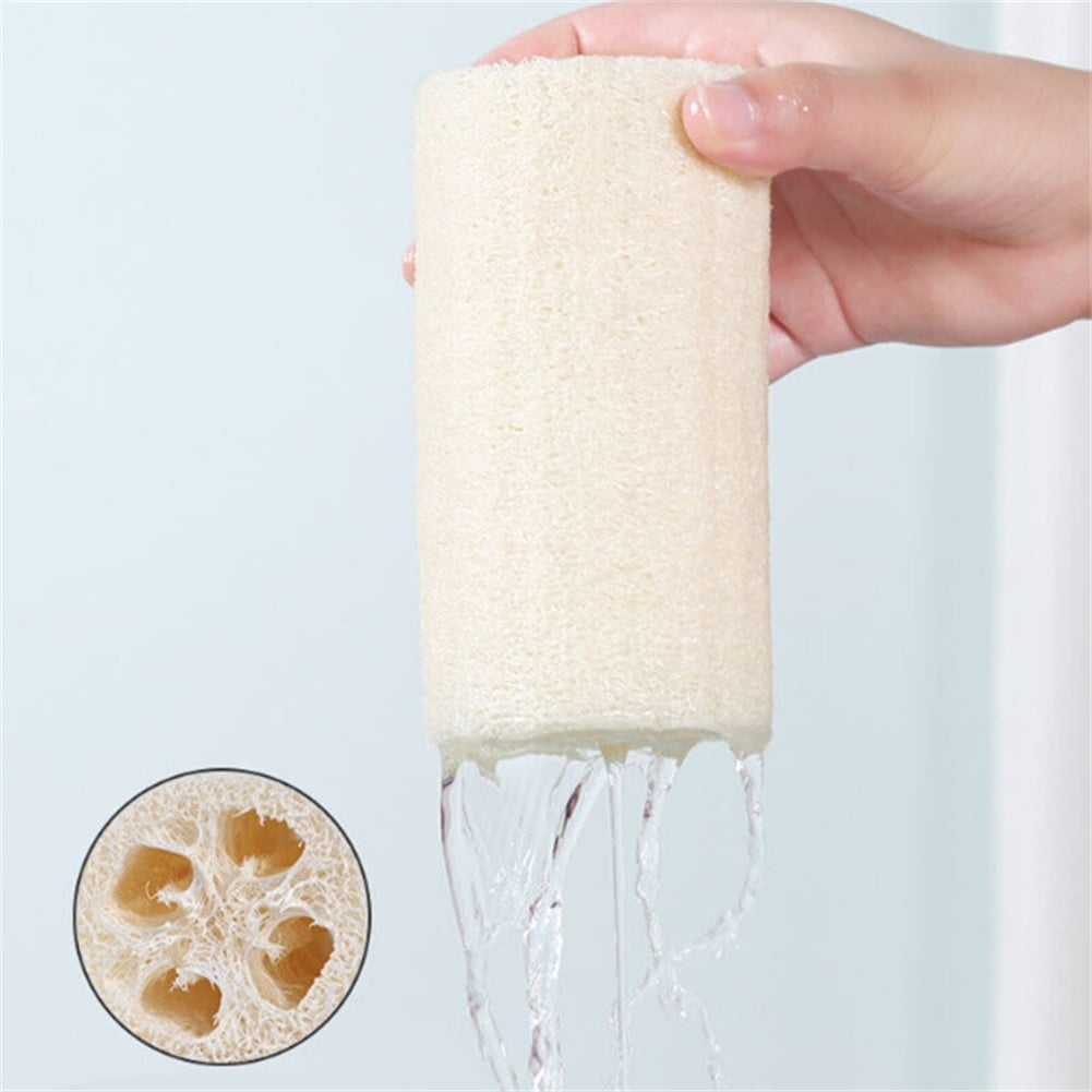 1x Natural Loofah Luffa Loofa Exfoliating Shower Sponge Body Bath ...
