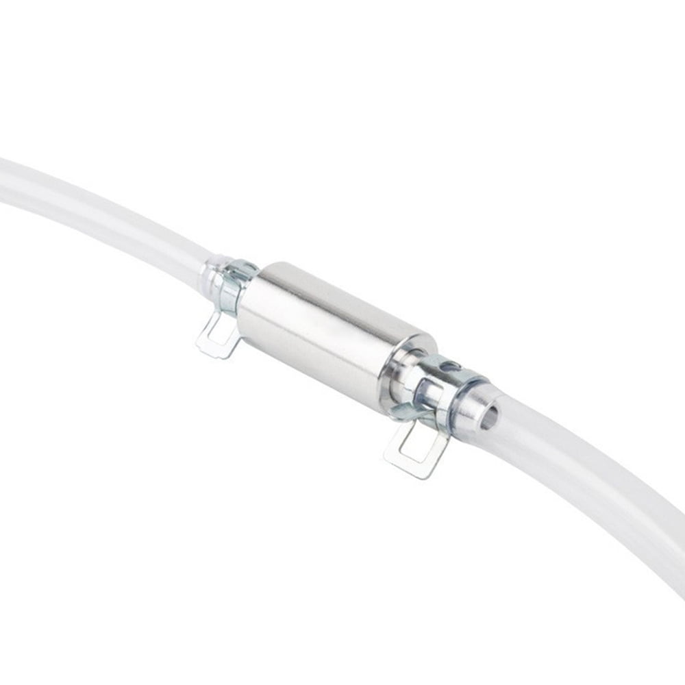 1x New Motorcycle Clutch Brake Bleeder Hose One Way Valve Tube Bleeding ...