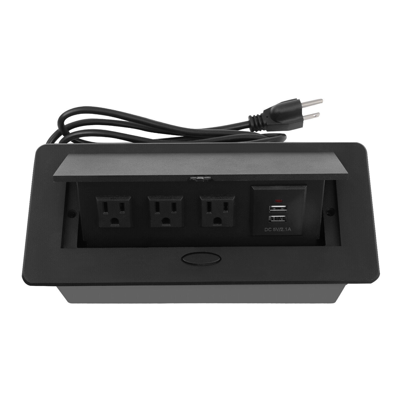 1x Pop Up Outlets W/ USB Ports Recessed Hidden Countertop Outlet ...