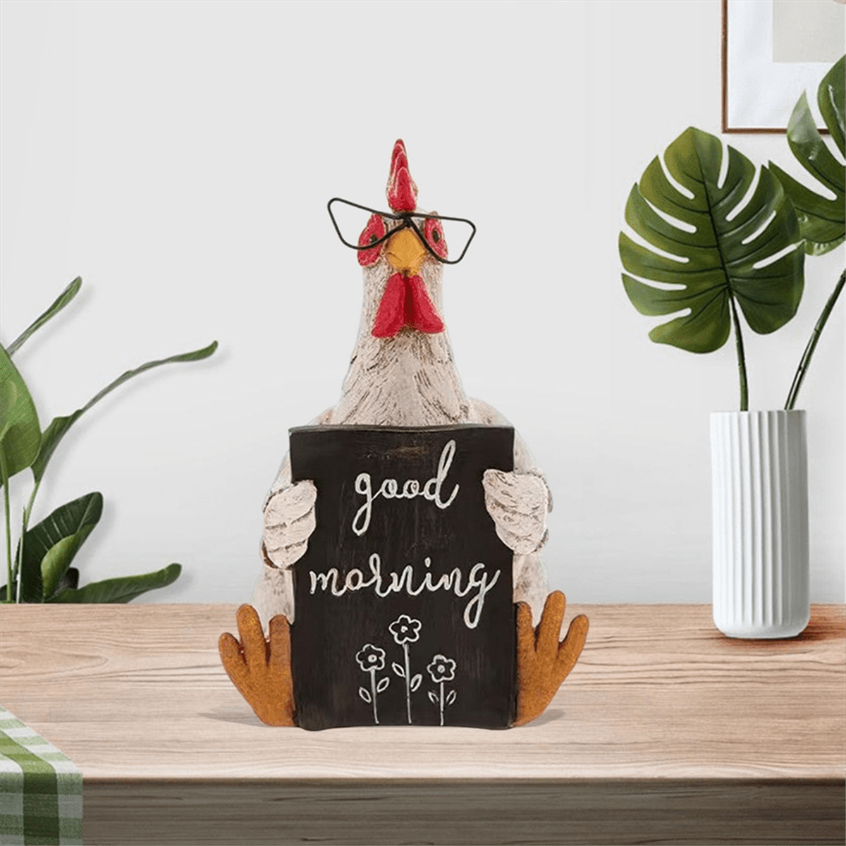1x Resin Chicken Ornaments-As Shown - Walmart.com