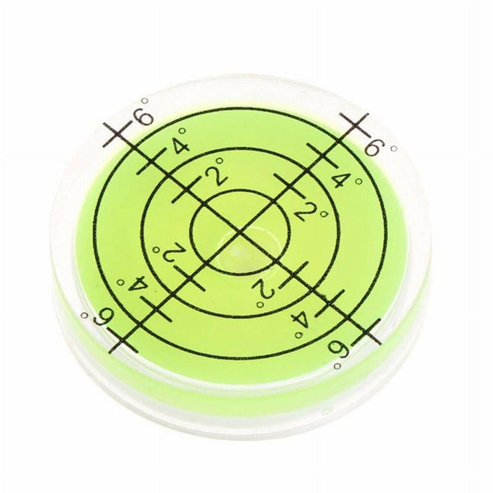 1x Round Bubble Levels Gauge Circular Spirit Bubble Levels Measuring ...