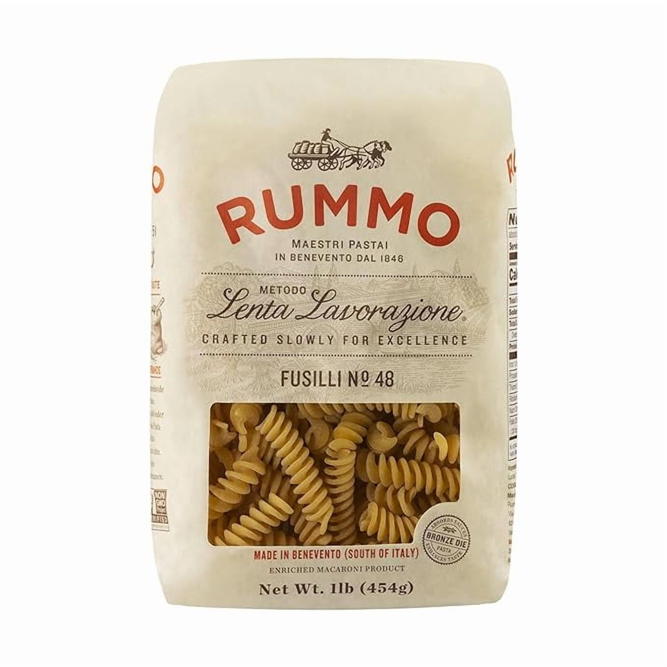 1x Rummo Fusilli Pasta N.48 - Fusilli Pasta Noodles, Spiral Pasta ...