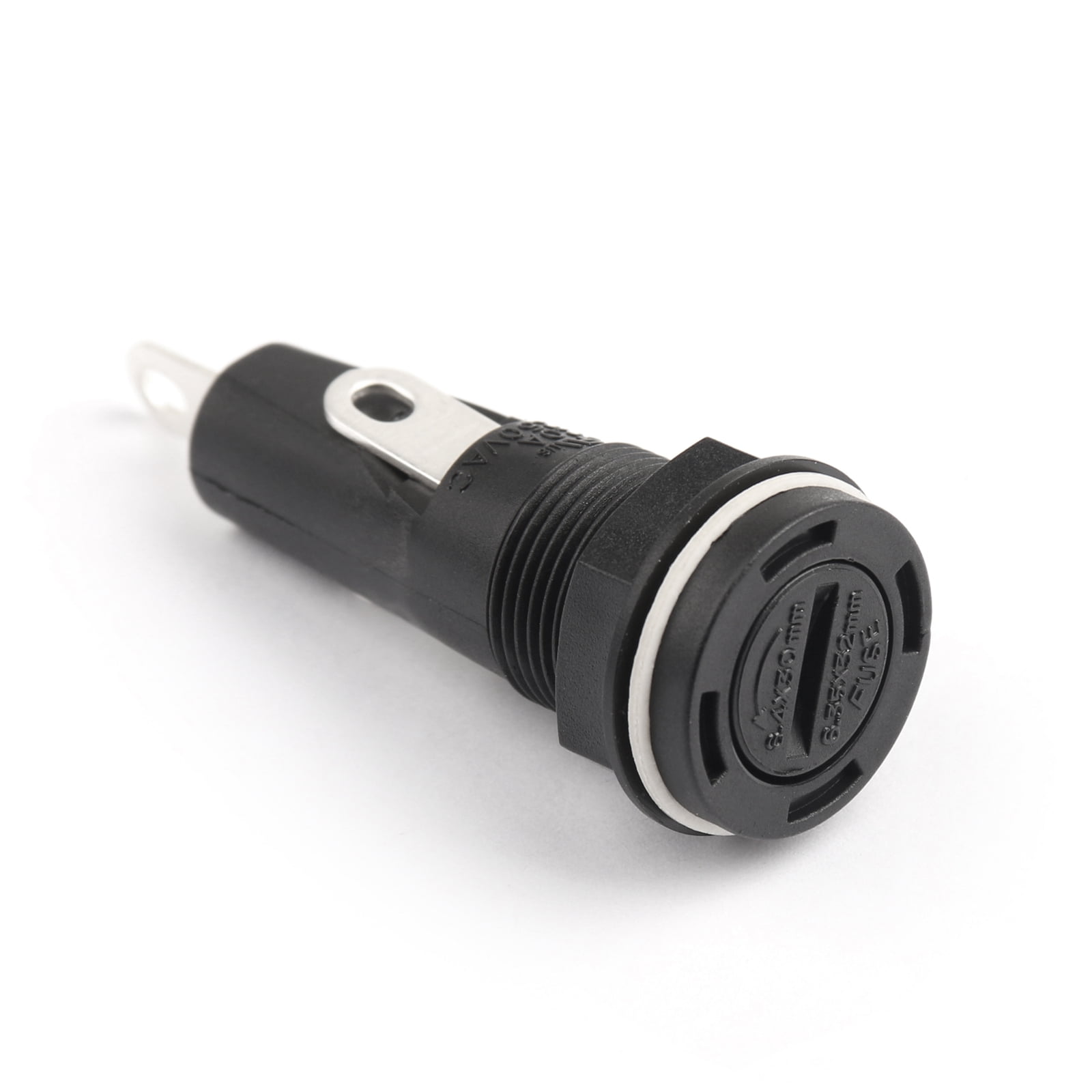 1x SCI R3-55B Panel Mount Chassis Fuse Holder For 6x30mm Glass Fuses ...