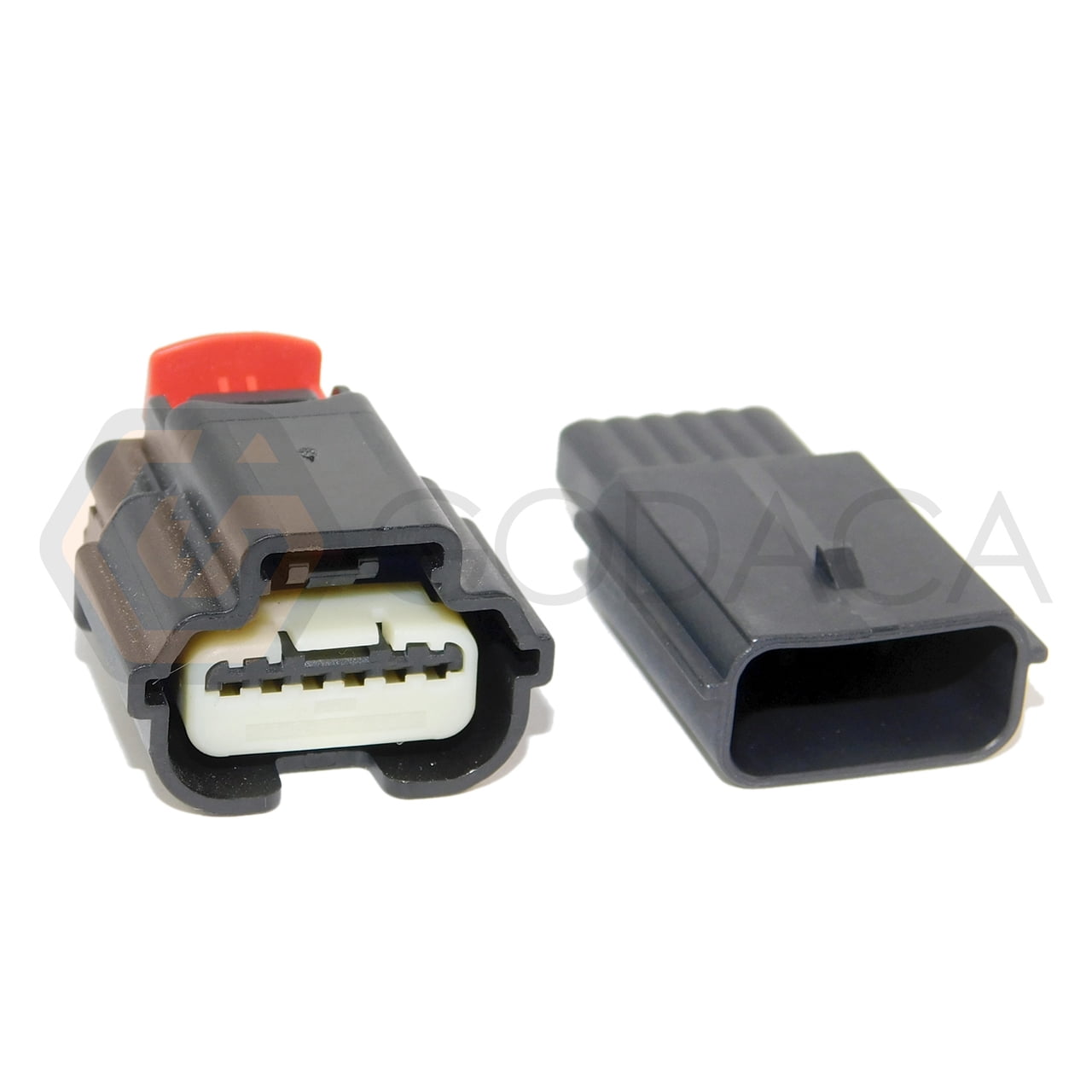 1x Set Connector 6-way for Accelerator Pedal sensor WPT-929 w/out wire ...
