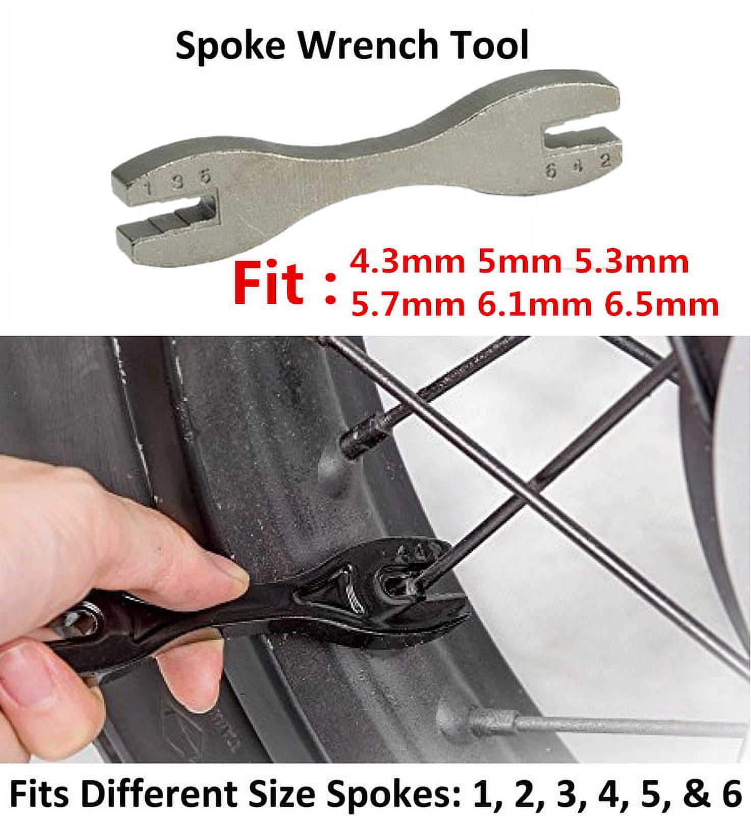 1x Spoke Wrench Tool Honda Multiple Size Universal Rim Wheel Dirtbike ...