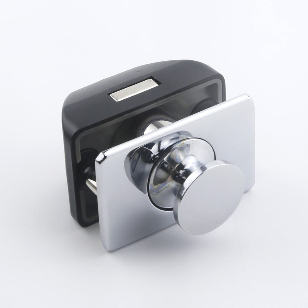 1X Square Push Button Catch Lock Cupboard Cabinet Caravan Latch Knob ...